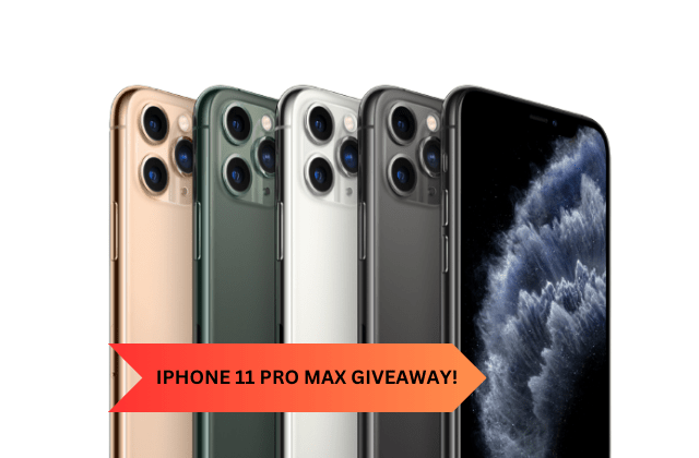 Chance To Win Free iPhone 11 Pro Max Giveaway | by Della Morgan | Nov ...