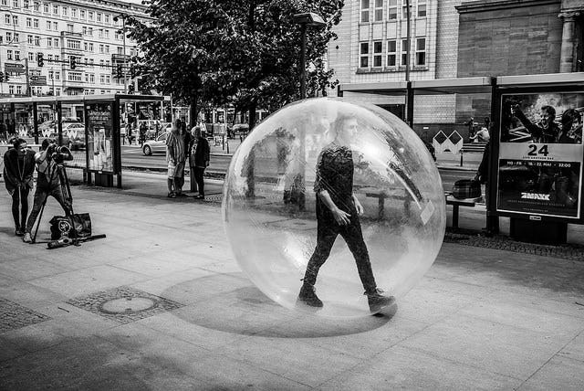 You’re in You’re Own Bubble. I hear it all the time: Blanket… | by Lisa ...