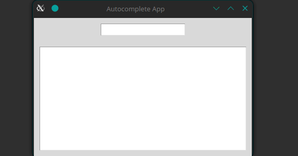 GitHub - amirnami/Python-GUI-Autocomplete-App: Creating a Python Autocomplete App with Tkinter ...