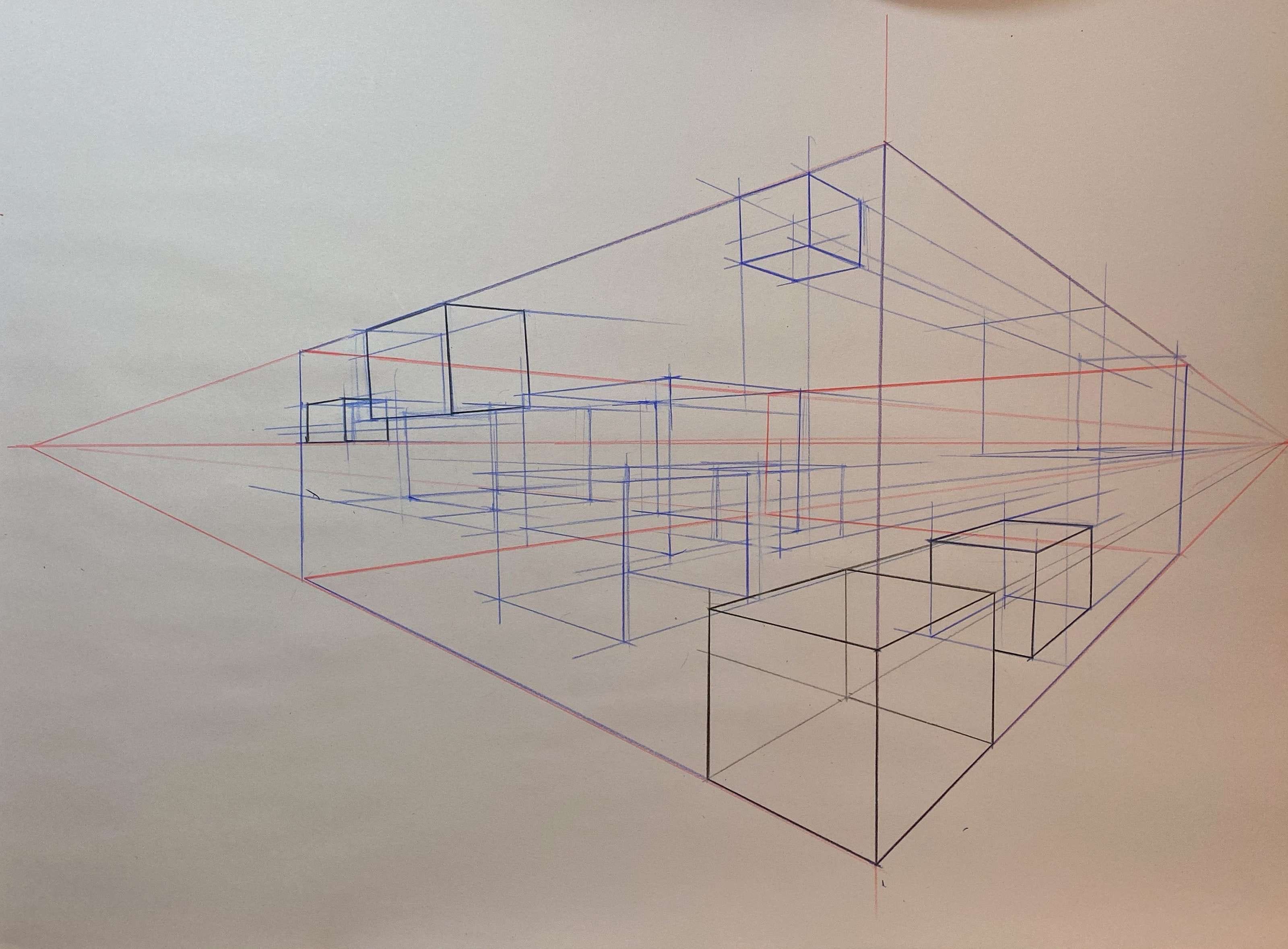 Easy 2 Point Perspective