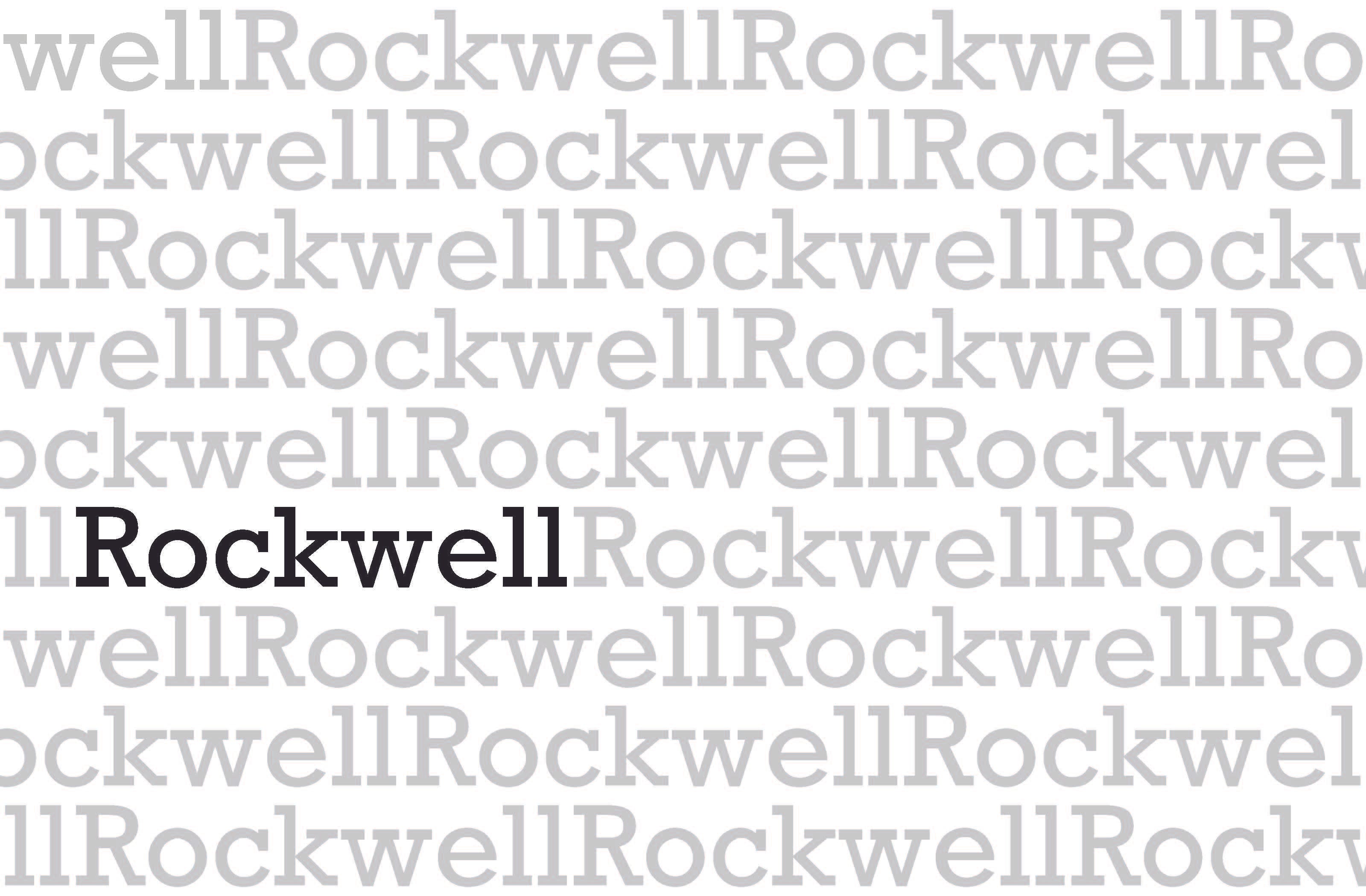 Rockwell Bold Font