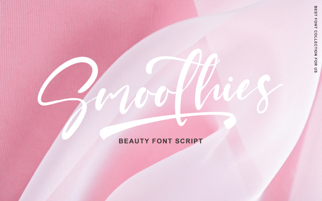 Smoothies Font - Pixelpetal - Medium