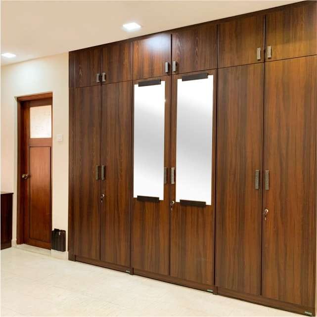 Upgrade Your Bedroom with Damro’s Swing Door Modular Wardrobe with Loft ...