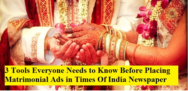 Book Wanted Bride Matrimonial Advertisement in Times of India | by releaseMyAd | Medium