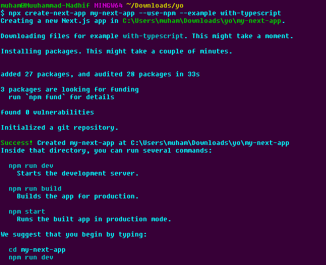 Membangun Aplikasi Web Sederhana Dengan Nextjs Typescript Dan Tailwind Css By Nadhif Medium