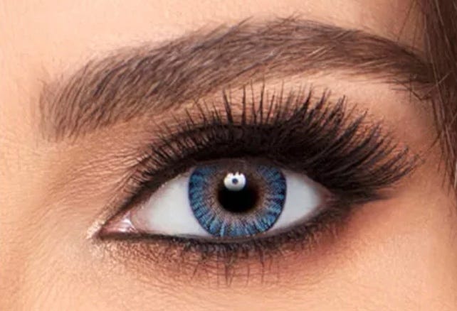 Mystic Blue Contact Lenses - Eyepearls - Medium