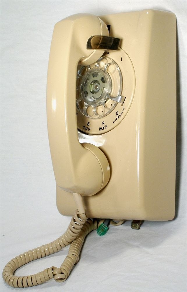 Dial Wall Phone