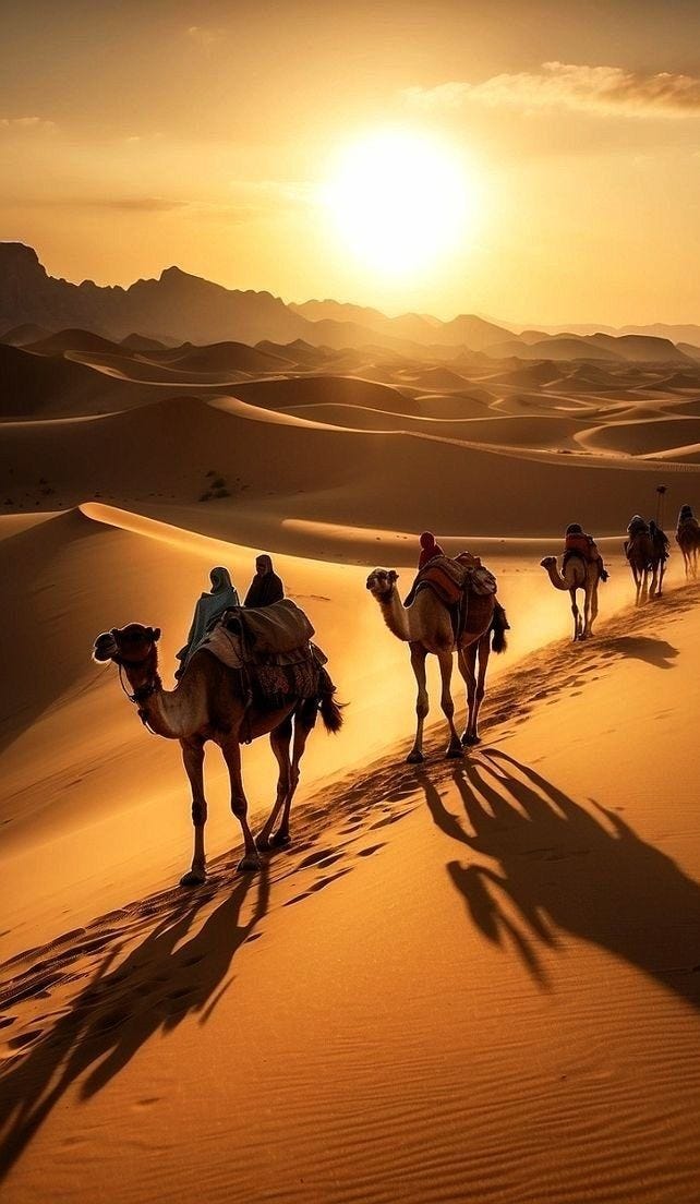 The Arabian desert:. The Arabian desert | by MrStark | Oct, 2024 | Medium