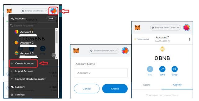 DRIP — How to create multiple wallets? | by The Titan | Medium