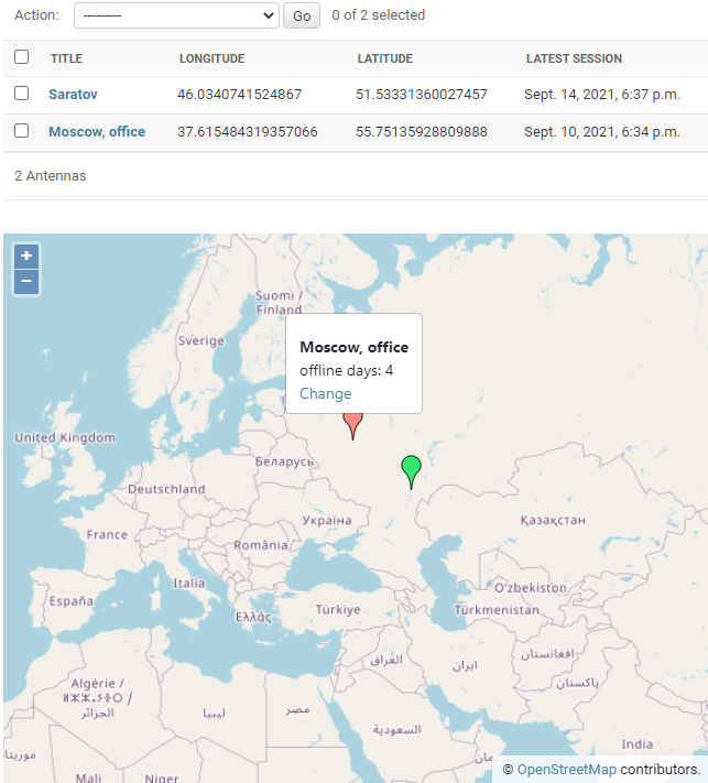 Displaying objects on maps in the Django administration site. | by Vitaly Bogomolov | Medium