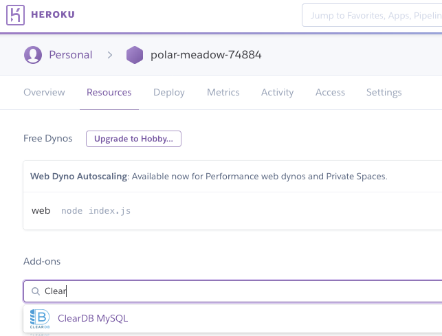 SimpleRTApp: Deploy de una app en Node.js a Heroku | by Federico Jordán | Medium