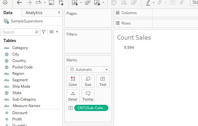 Do you know what’s the difference between COUNT & COUNTD in Tableau ... Do you know what’s the difference between COUNT & COUNTD in Tableau ...