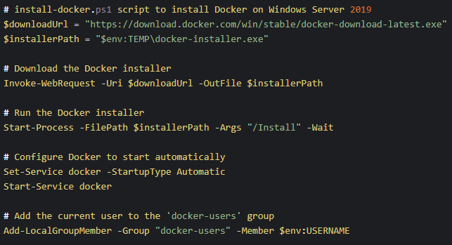 Advanced Docker Installation on Windows Server 2019 via GitLab Pipeline | by Alyne Barros | Jul ...