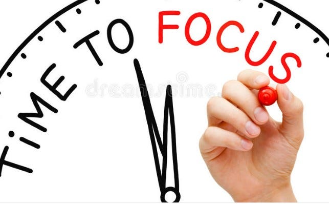 Roll your goals for a role. Focus | by Archana Kini | Medium