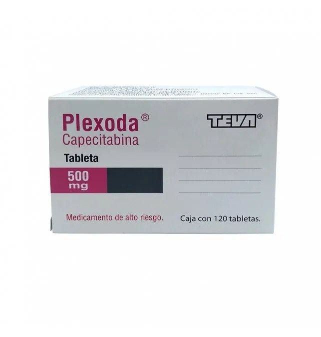 Plexoda Capecitabina: Precio Menor En Farmacias Online Como Farmasmart ...