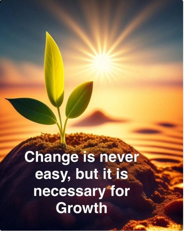 Embracing Change. The Key to Growth and Success | by Rose | Mar, 2025 ...
