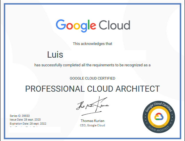 How to study to get Google Cloud Architect certification | by Luis ...
