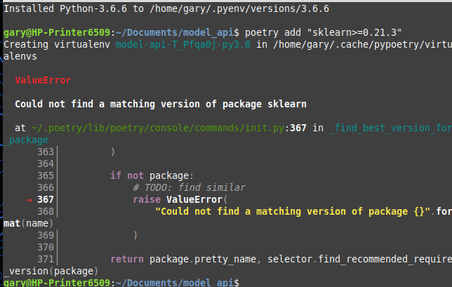 Finding right version of python/sklearn in to use machine learning model in pyenv | by Ted James ...