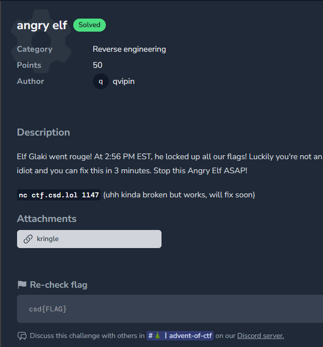 Advent of CTF 2024 — Day 14: angry elf | by Nathan | Jan, 2025 | Medium