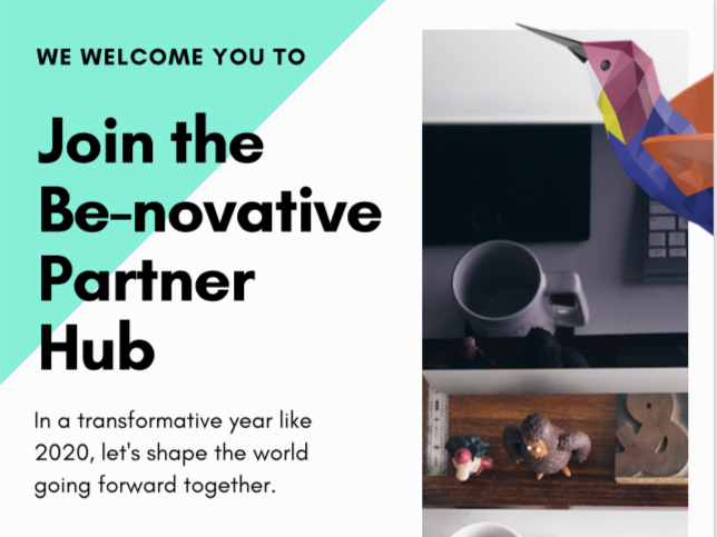The Be-novative Partner Hub — Thinking in Ecosystems | by Be-novative ...