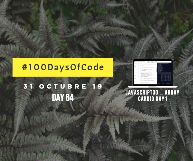 #100DaysOfCode _ #Day64. JavaScript30 _ Array cardio day 1 | by Jose Luis Aguilar | Medium