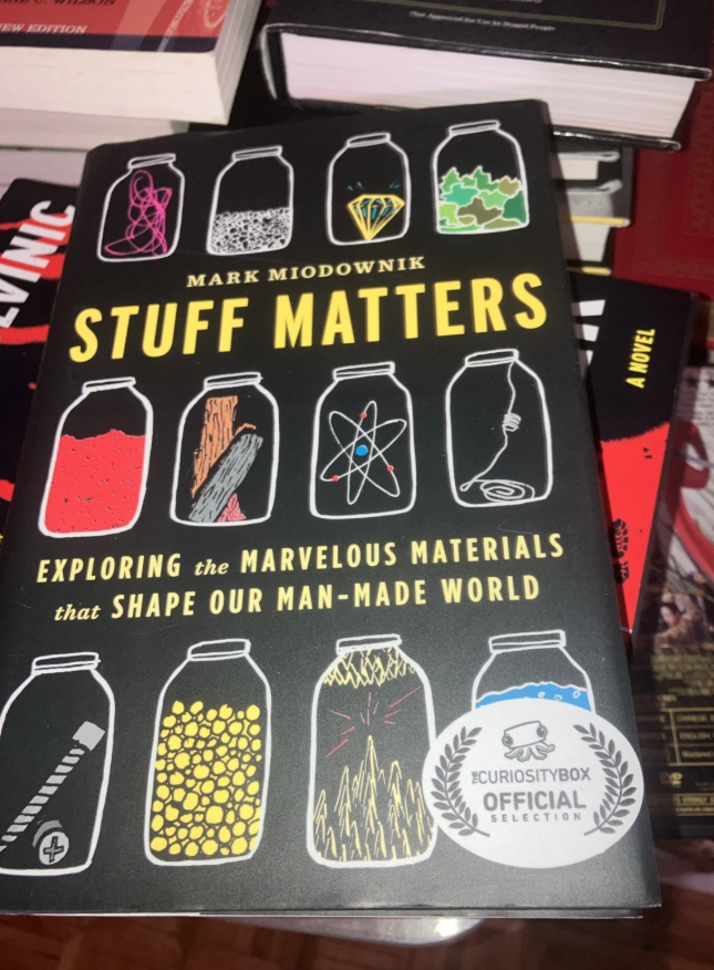 Book Review — “Stuff Matters” by Mark Miodownik | by 'Tosin Adeoti | Medium