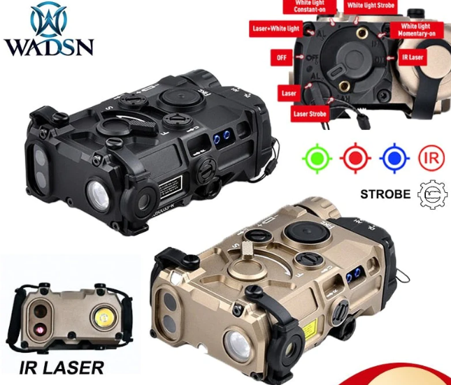 WADSN OGL IR Sight Flashlight - Caffeine Airsoft - Medium