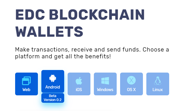 How to Install and Using EDC BLOCKCHAIN Mobile Wallet | by nakalya | Medium