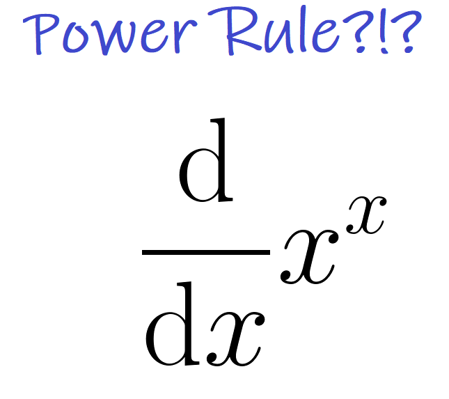 The derivative of xˣ — the wrong way! | MathAdam