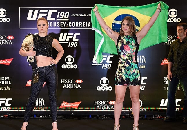 Ronda x Bethe: Um fenômeno feminino no MMA | by Edi Fortini | NEW ORDER