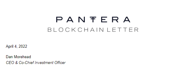 Pantera Capital 4월 블록체인 레터 해설: 인플레이션은 이제 시작? | by Taewoo Park ...