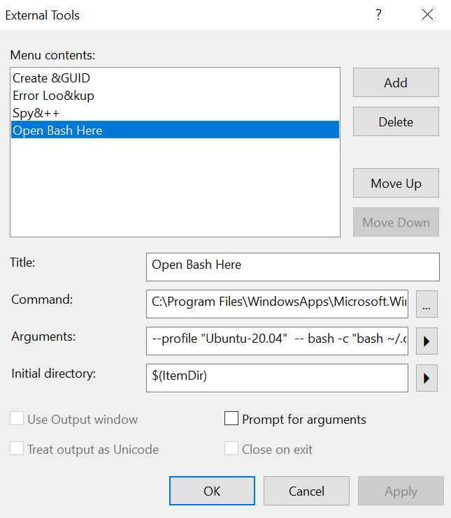 Streamline Your Development Workflow: Integrate ‘Open Bash Here’ into Visual Studio | by Alon ...