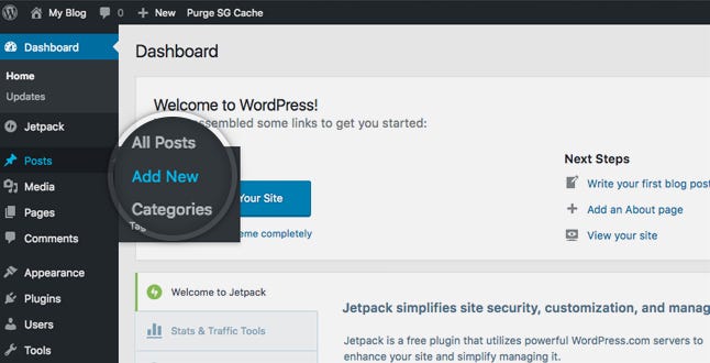 How To Create A Wordpress Post This Tutorial Explains How To Create A By Visualmodo