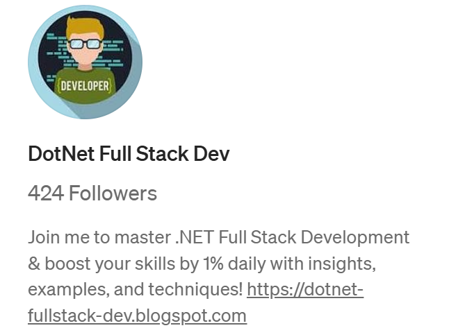 From 300 to 400 Followers: Elevating Our .NET Full-Stack Journey Together | by DotNet Full Stack ...