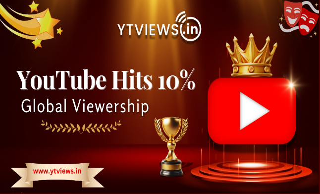 YouTube Becomes the First Platform to Reach 10% of Global Viewership ...