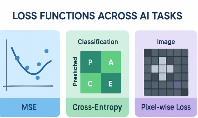 18. Loss Functions Across AI Tasks: Measuring How Well Models Learn ...