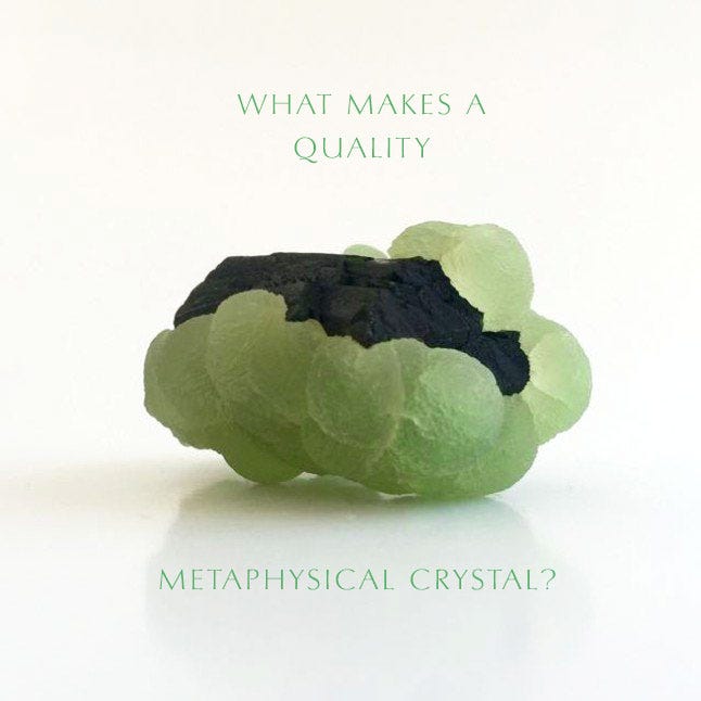 WHAT MAKES A QUALITY METAPHYSICAL CRYSTAL? | by Place 8 Healing | Medium
