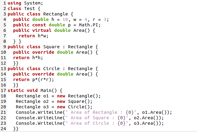 Virtual Method. method esas sinifde virtual olaraq elan… | by Ulvi Karimov | Medium