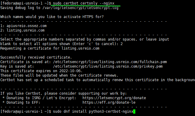 Nginx 部署的虚拟主机如何使用 Let’s Encrypt 来进行加密 https - HoneyMoose - Medium