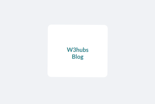On Hover Bottom to center Text Effect Using CSS | by w3hubs | Medium
