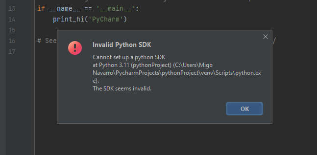 Found this? First, find where your Python is installed. You can see where it is when you install ...