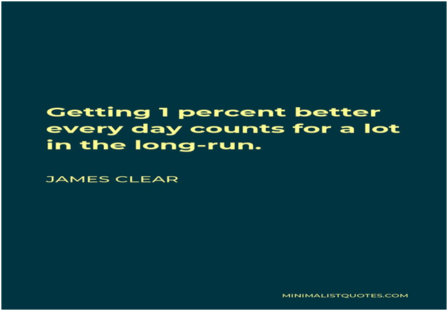 “BECOMING 1 PERCENT BETTER EVERYDAY“ | by Engg. Dareesha Aslam | Mar ...
