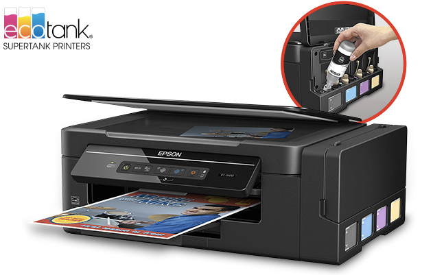Epson Ecotank ET-2600 Printer. Epson Ecotank ET-2600 Printer — The ...