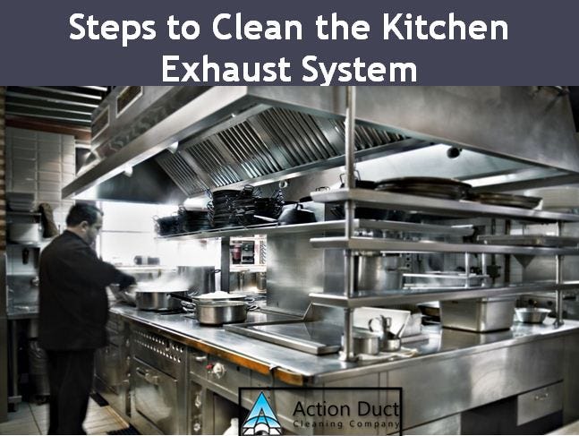 Steps to Clean the Kitchen Exhaust System | by ActionDuct | Medium