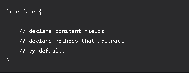 Interfaces in Java. In the Java programming language, an… | by Ahmet ...