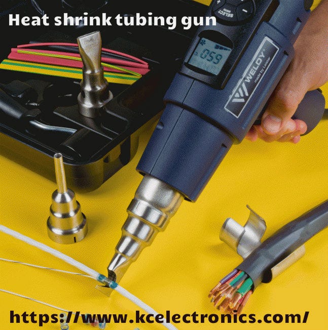 Multiple Applications Of Heat Tubing Gun | by K.C. Electronics ...