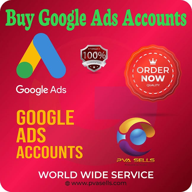 Get Google Ads Account. Are you afraid to buy our Verified… | by ...