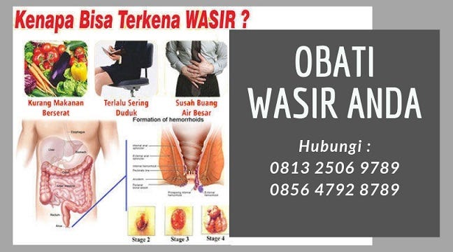penyebab gejala dan cara mengatasi wasir | by Obat Ambeien Wasir De nature | Medium