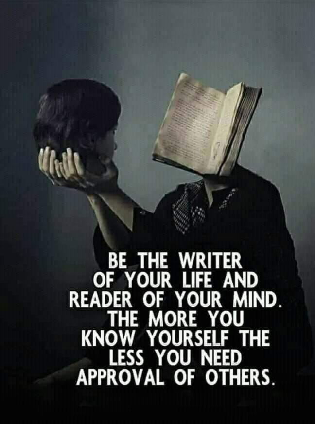 How others see you is not as important as you see yourself ...