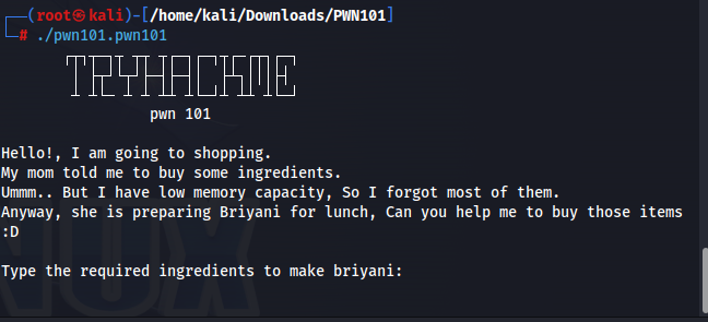 Pwn101_Challenge1. Solution: | by MasterCK | Medium